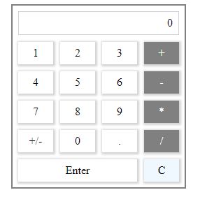 Calculadora web: iniciando el código de programa